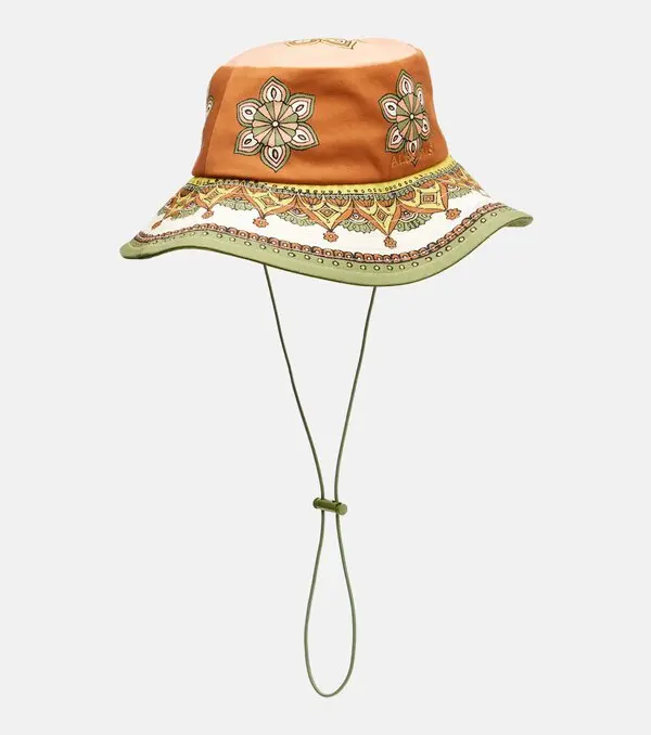 ALEMAIS Alémais Printed Cotton Fedora