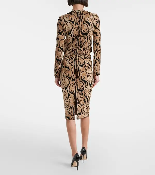 Stella McCartney Jacquard Pencil Skirt - Multicoloured