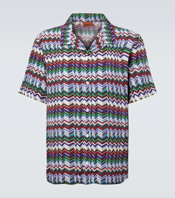 Missoni Zigzag Bowling Shirt - Multicoloured