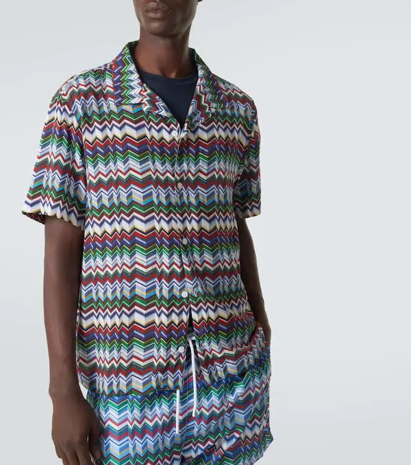 Missoni Zigzag Bowling Shirt - Multicoloured