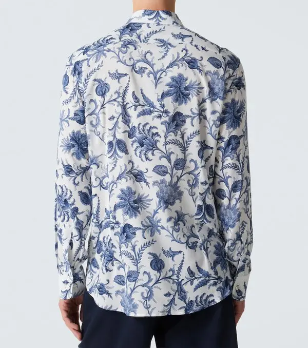 Etro Floral Shirt - Blue