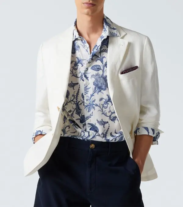Etro Floral Shirt - Blue