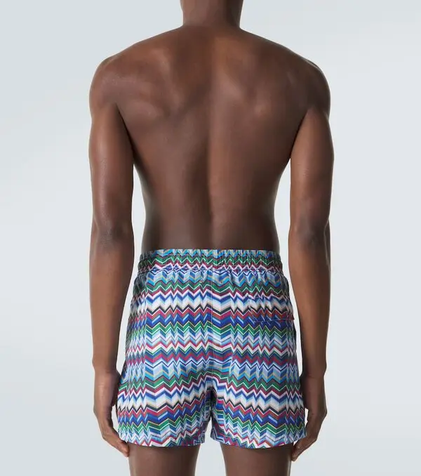 Missoni Zigzag Swim Trunks - Multicoloured