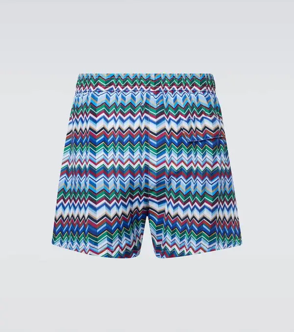 Missoni Zigzag Swim Trunks - Multicoloured