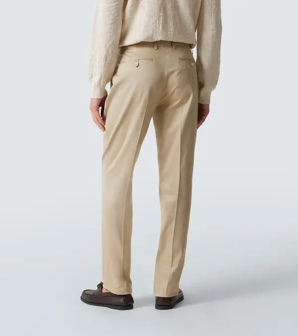 Etro Cotton Slim Trousers