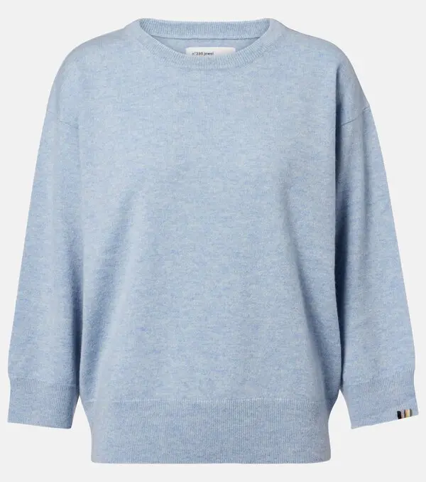 Extreme Cashmere N°398 Jewel Cashmere Sweater - Blue