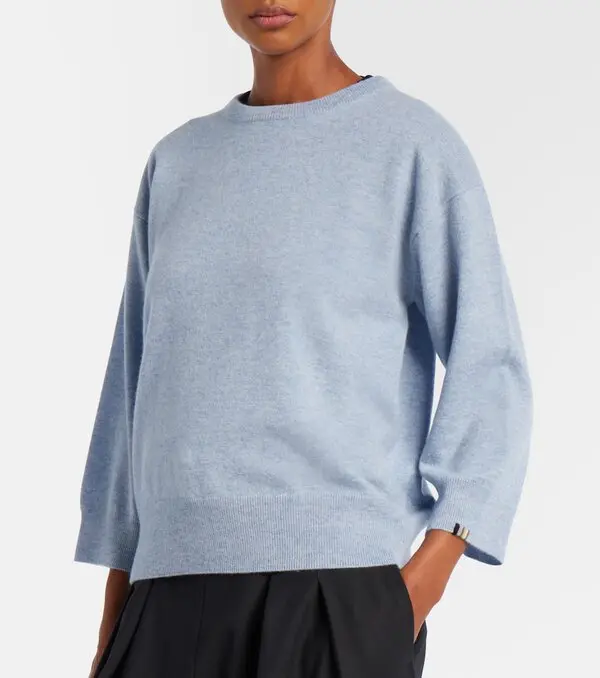 Extreme Cashmere N°398 Jewel Cashmere Sweater - Blue