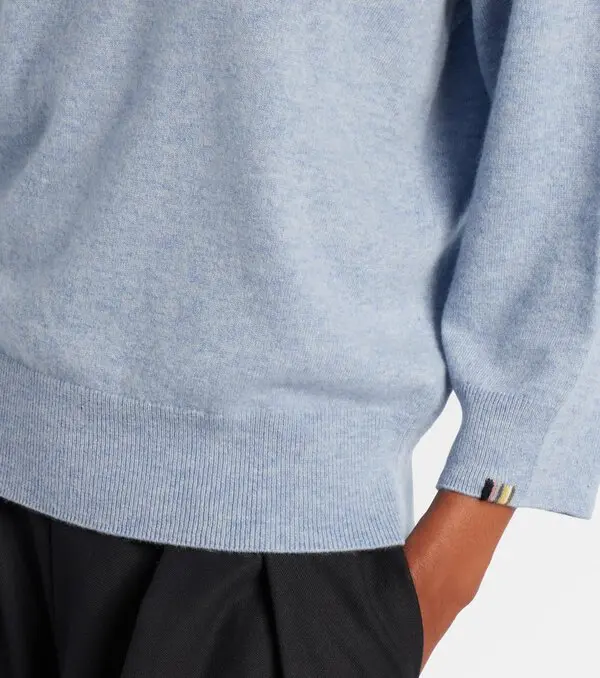 Extreme Cashmere N°398 Jewel Cashmere Sweater - Blue
