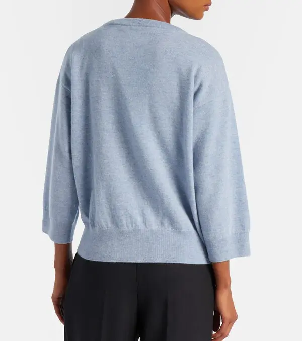 Extreme Cashmere N°398 Jewel Cashmere Sweater - Blue