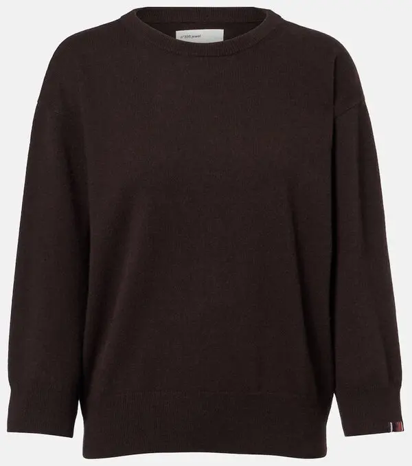 Extreme Cashmere N°398 Jewel Cashmere Sweater - Brown