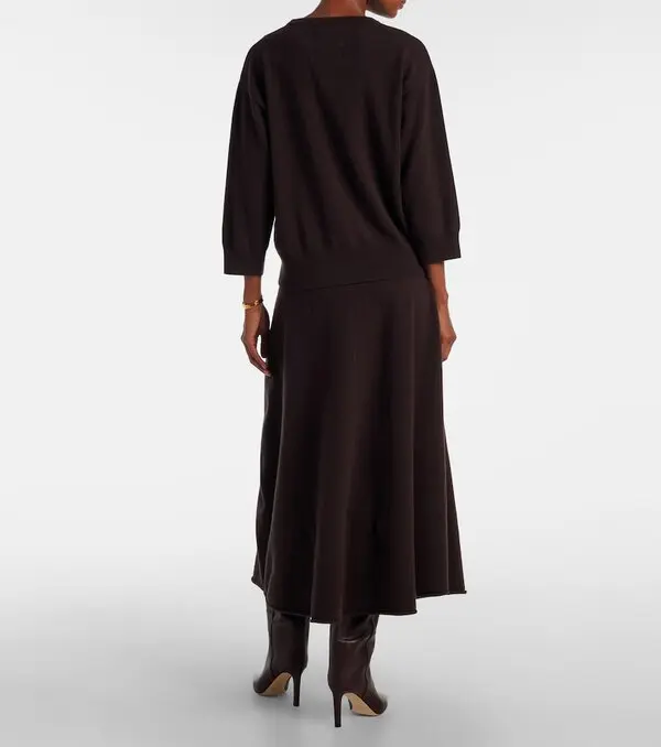 Extreme Cashmere N°398 Jewel Cashmere Sweater - Brown