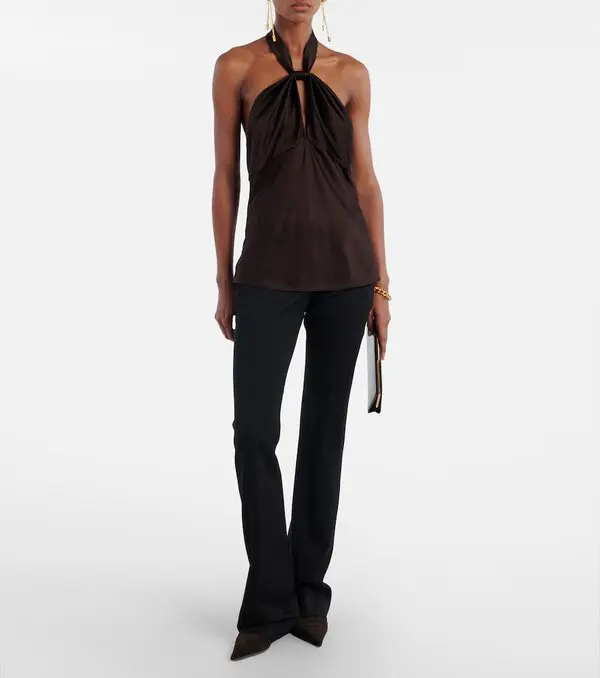 TOM FORD 55 Suede Ankle Boots - Brown