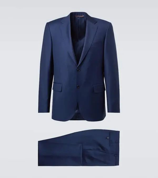 Canali Wool Suit - Blue