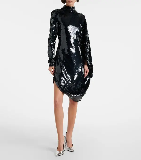 Stella McCartney Elsa 103 Metallic-effect Pumps - Silver