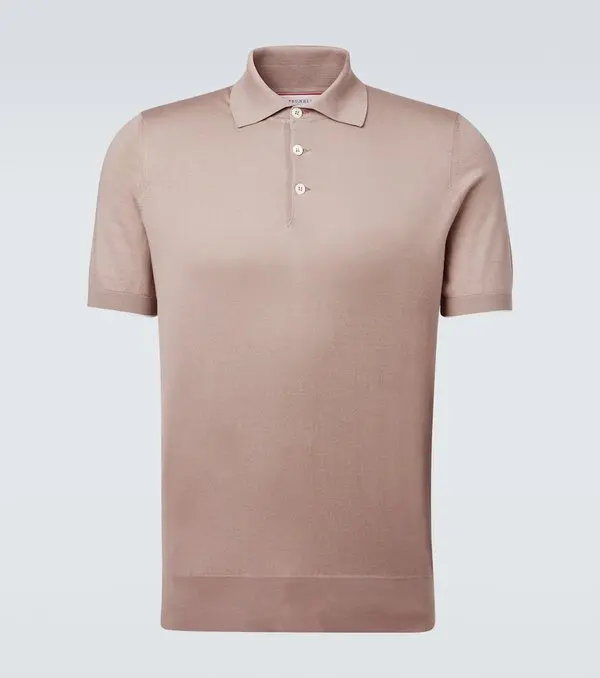 Brunello Cucinelli Cotton Polo Shirt