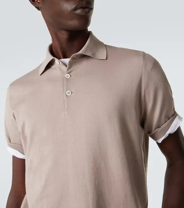 Brunello Cucinelli Cotton Polo Shirt