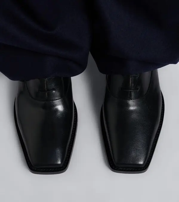 JIL SANDER Leather Pumps - Black