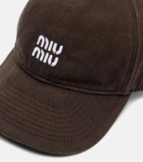Miu Miu Logo Baseball Cap