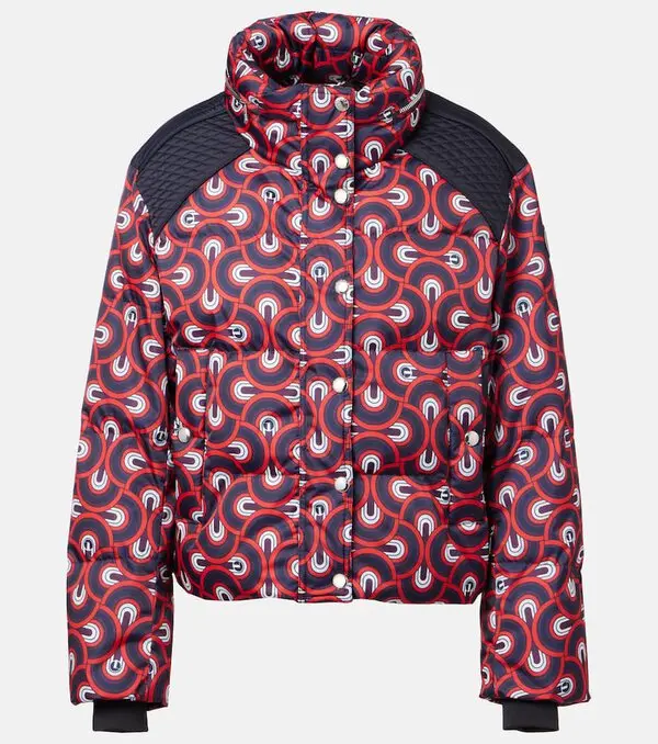 Fusalp Tatum Printed Quilted Ski Jacket - Multicoloured