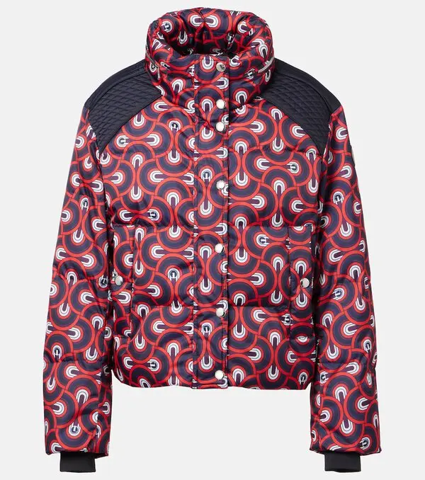 Fusalp Tatum Printed Quilted Ski Jacket - Multicoloured