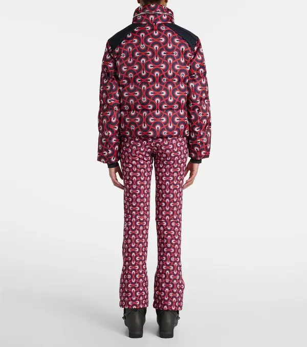 Fusalp Tatum Printed Quilted Ski Jacket - Multicoloured