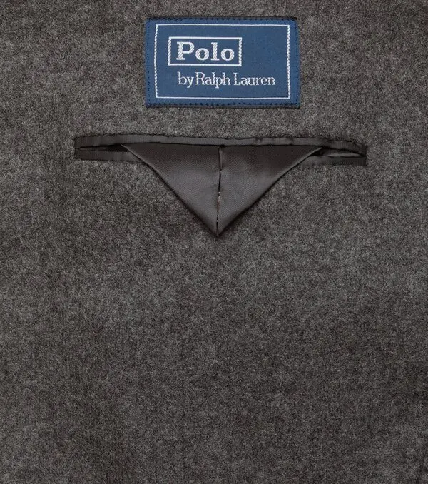 Polo Ralph Lauren Wool-blend Flannel Blazer - Grey