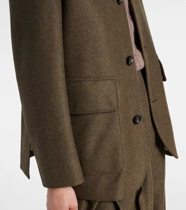 Loro Piana Wool And Cashmere Jacket