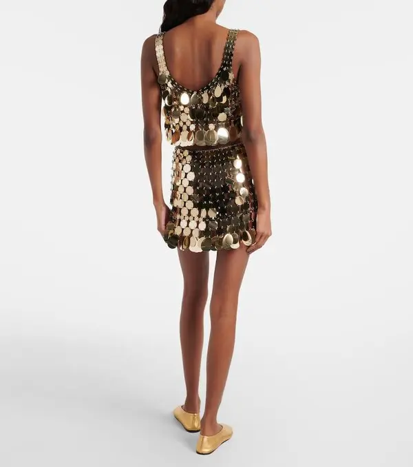 Rabanne Sequined Miniskirt