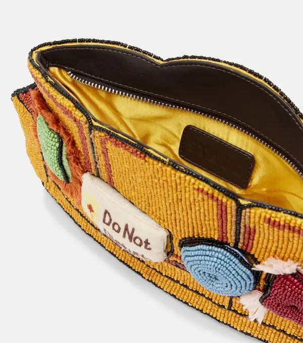 Staud Beaded Clutch