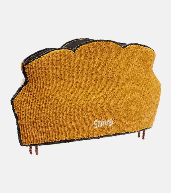Staud Beaded Clutch