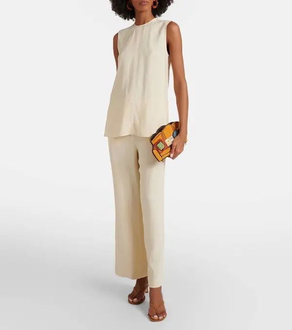 Staud Beaded Clutch