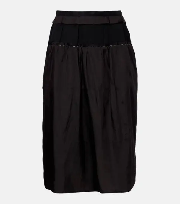 MAISON MARGIELA Paneled Midi Skirt