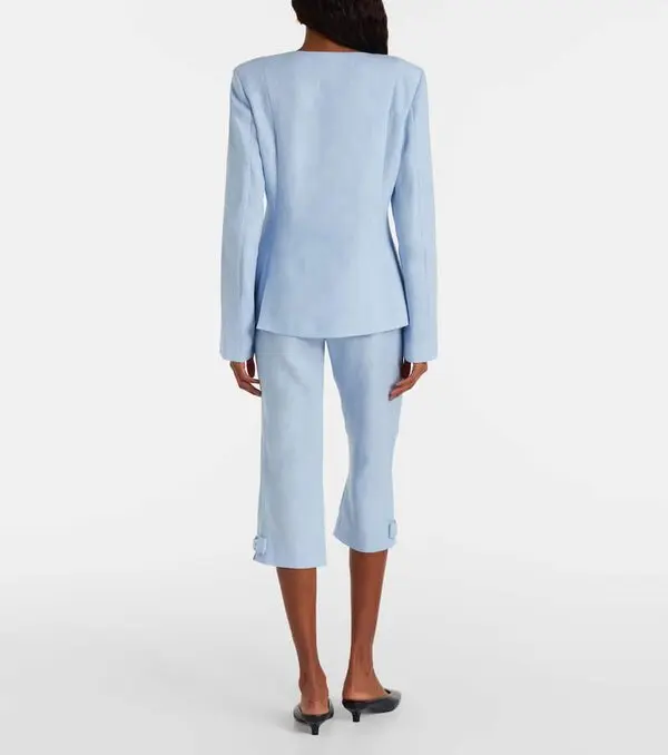 Posse Harper Linen Capri Pants