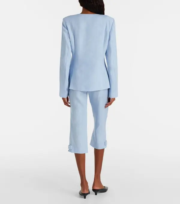Posse Harper Linen Capri Pants