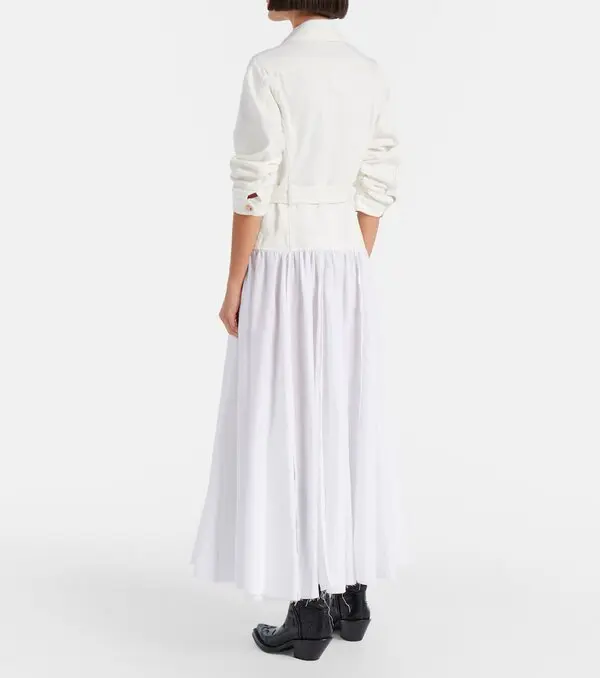 Gabriela Hearst Delyth Cotton And Linen Maxi Dress