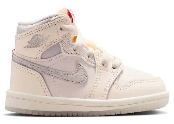 JORDAN 1 Retro High Og Sneakers - Sail/university Red/pale Ivory
