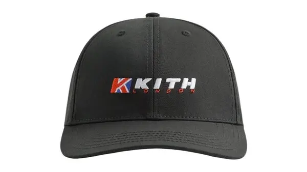 Kith London Twill Aaron Cap - Black