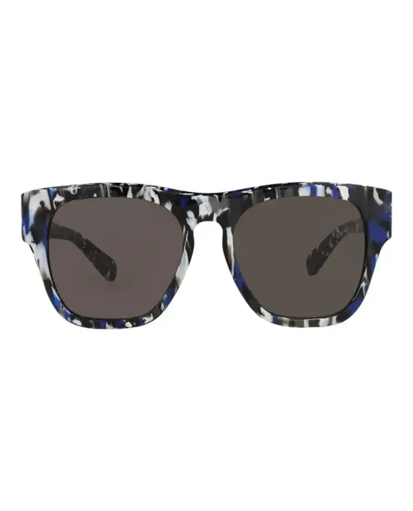 Chloé Square Frame Recycled Acetate Sunglasses - Havana Havana Grey (ch0149s/30014076/010)
