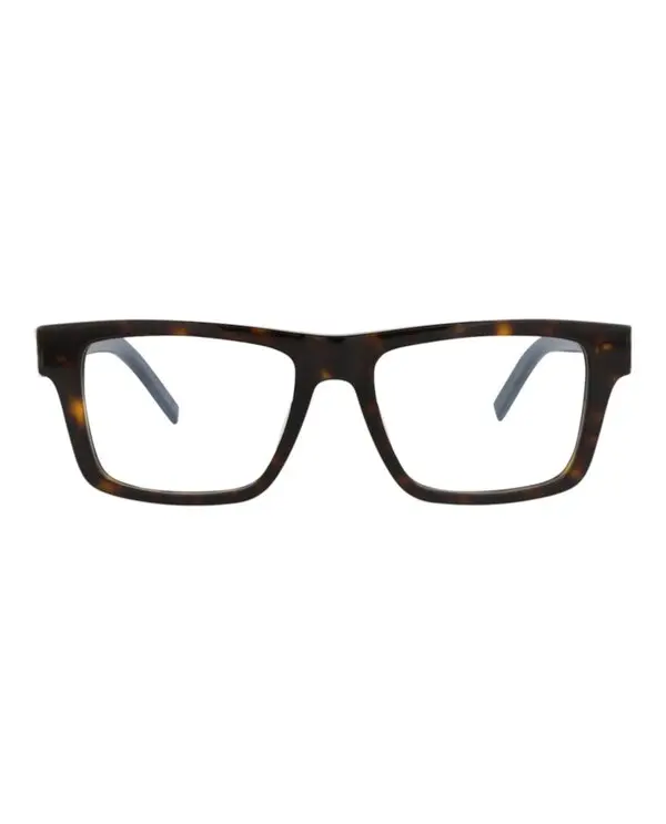 Saint Laurent Square-frame Recycled Acetate Optical Frames - Havana Havana Transparent (slm10b/30015274/002)