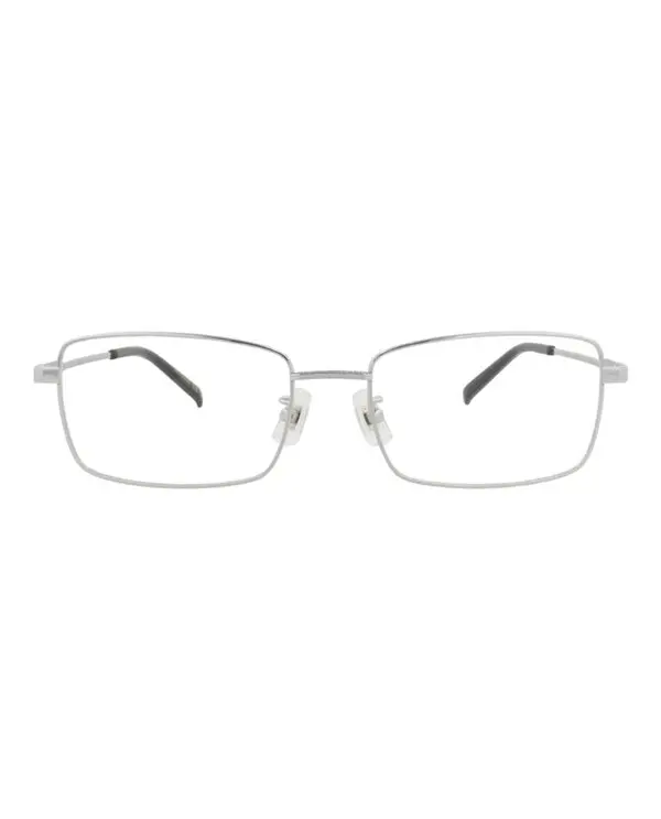 Dunhill Square Frame Titanium Optical Frames - Silver Silver Transparent (du0068oa/30014066/008)