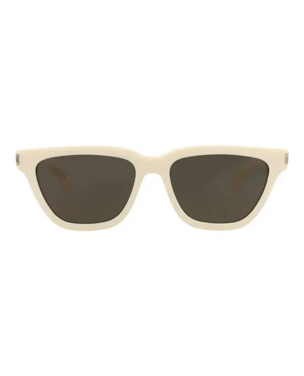 Saint Laurent Cat Eye Frame Recycled Acetate Sunglasses - Ivory Ivory Grey (sl462sulpi/30011402/018)