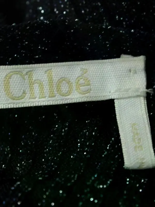 Chloé Ribbed Metallic-thread Sweater