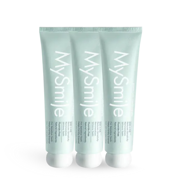 MYSMILE Nano-hydroxyapatite Toothpaste For Sensitive Teeth 3 Ct - One-color