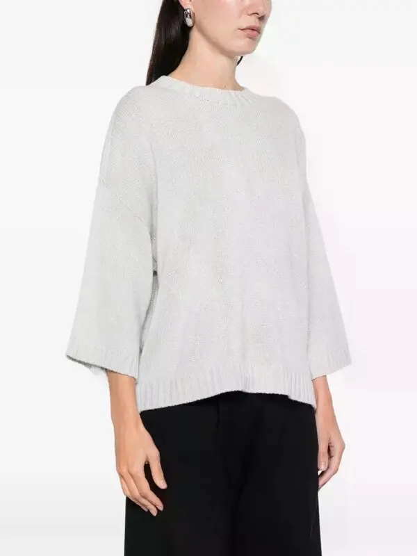 Fabiana Filippi Knitted Top - Grey