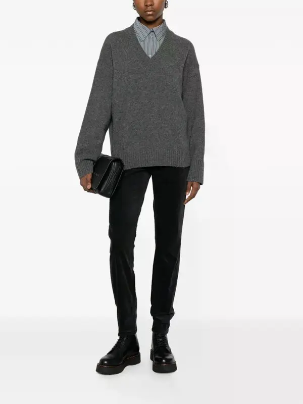 Marc O'polo V-neck Sweater - Grey
