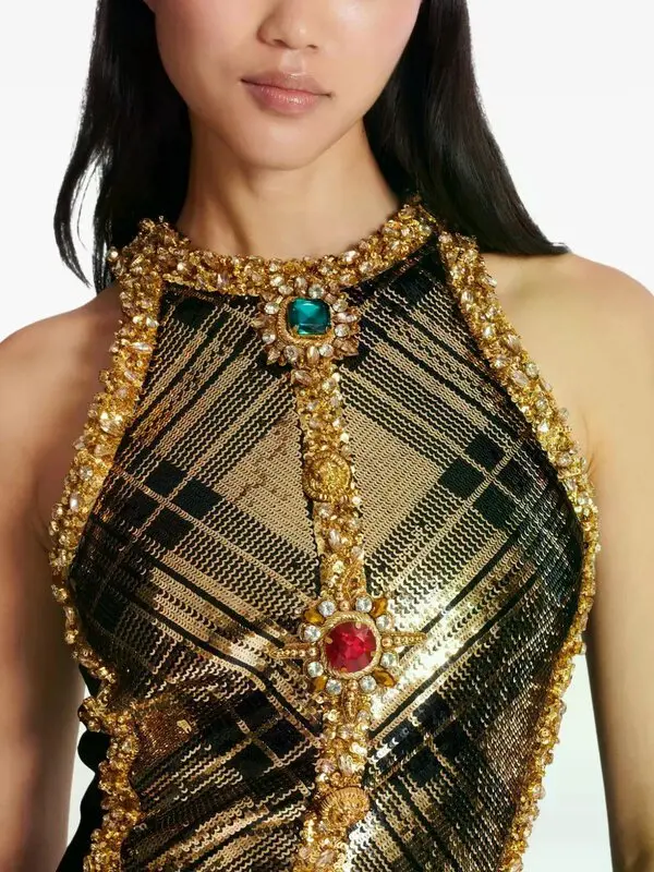white fox brown cut out dress Balmain Leopard Dress by Ebby & I - Kindred Spirit main image 1