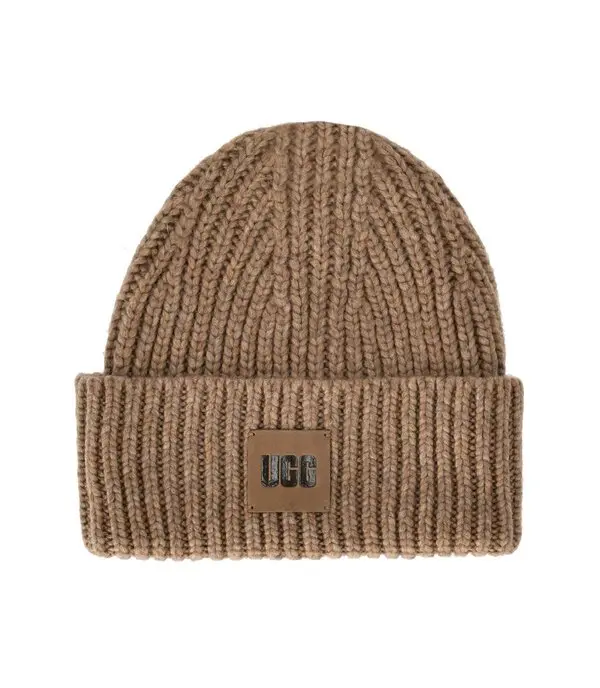 UGG Chunky Rib Beanie - Beige