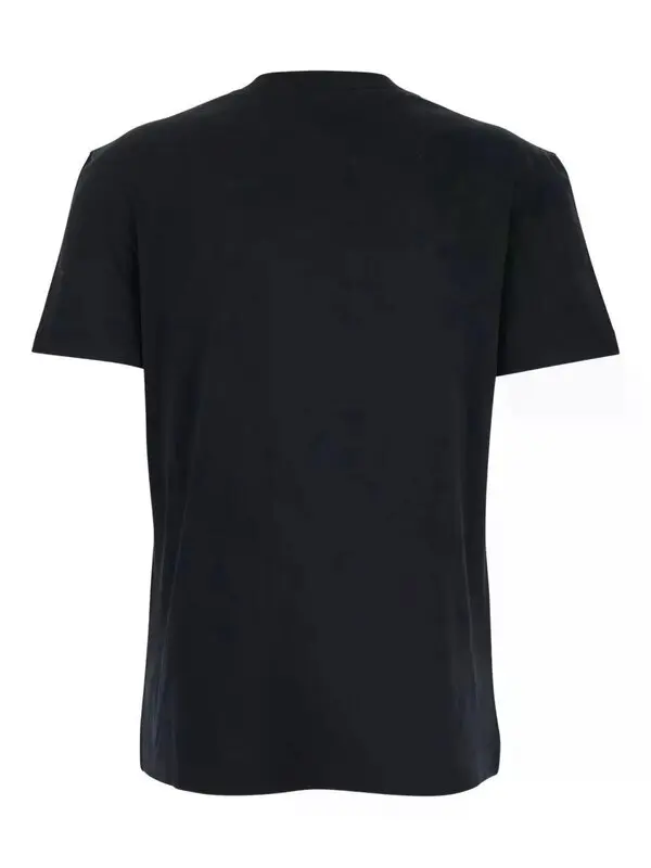 Dolce & Gabbana Logo-embroidered Crew-neck T-shirt - Black