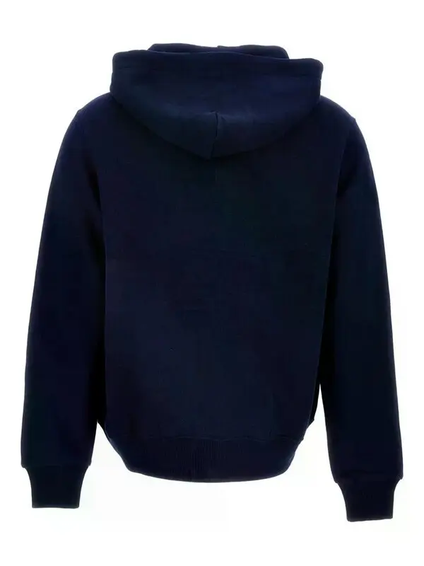 Polo Ralph Lauren Full-zip Fleece Hoodie With Embroidered Pony - Blue