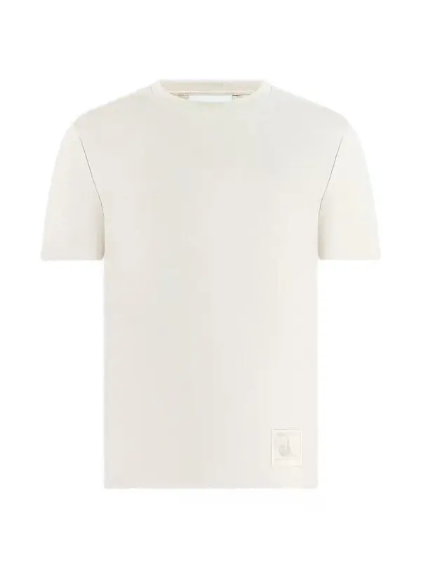 Manière De Voir Ts002 Regular Fit Cotton T-shirt Black - Neutrals